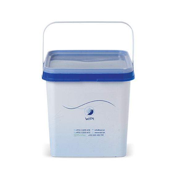 Al-Wafa Plastic Industries - 5.5L Square gallon