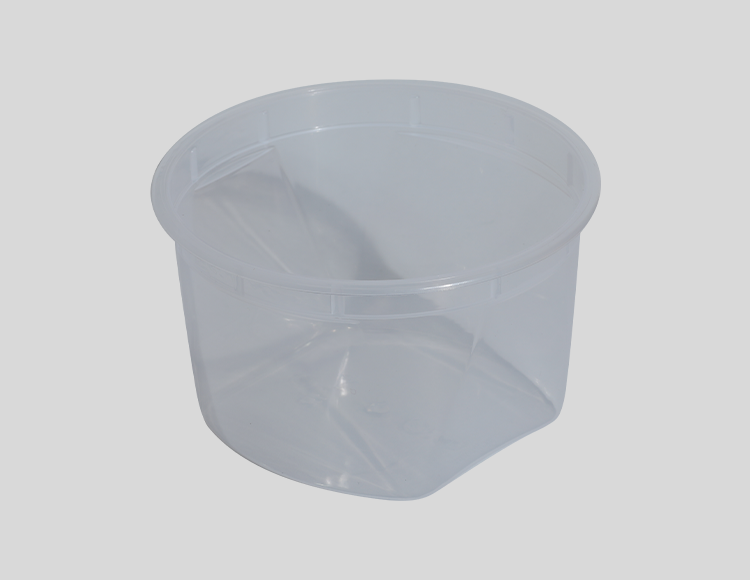 Al-Wafa Plastic Industries - 400gr Oblong Container